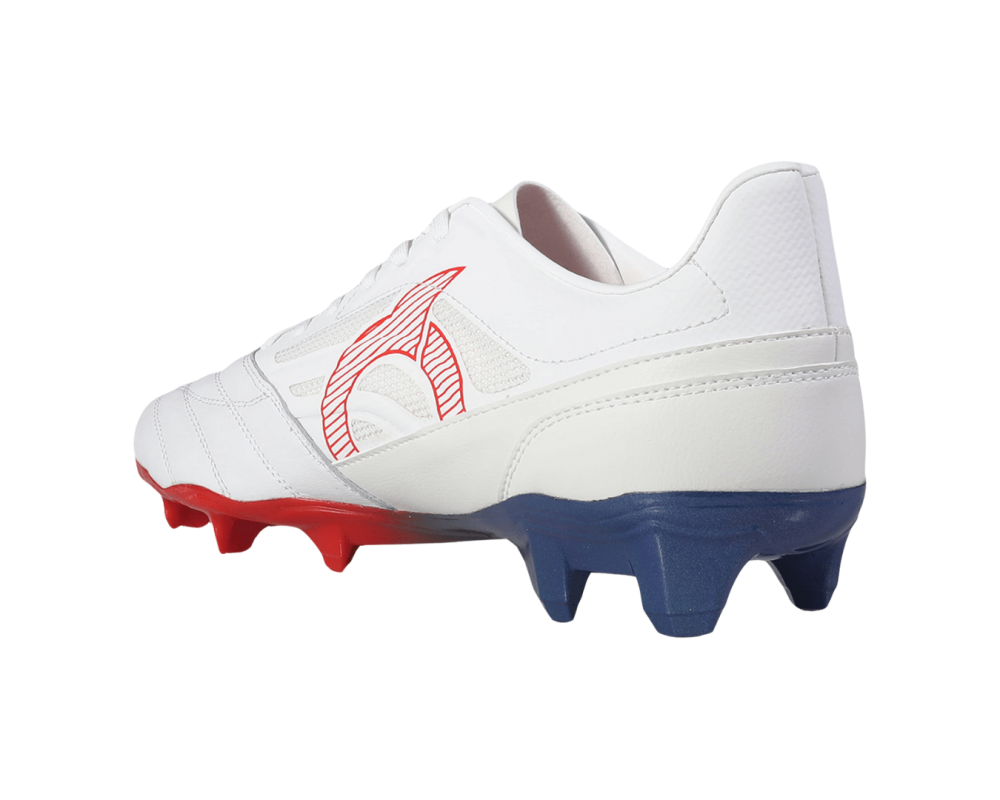 Ortuseight Catalyst Vision V5 FG K-Lea White/Ortred/Blue - Bootsmania